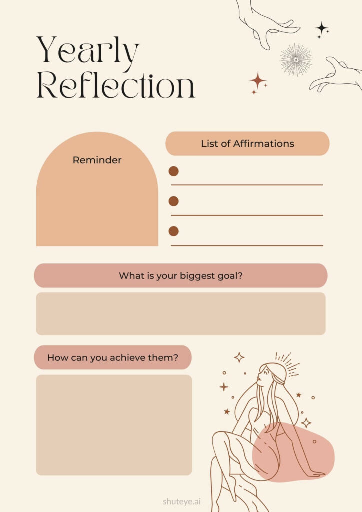 15+ Templates & Ideas for the End of Year Reflection - ShutEye